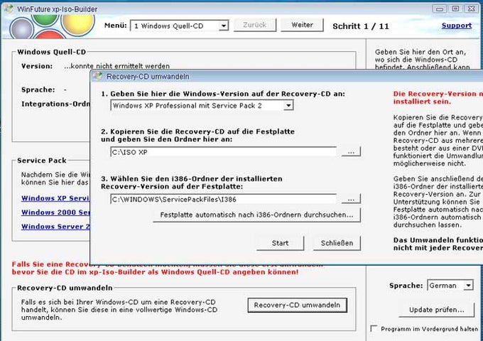 WinFuture xp-Iso-Builder - Download
