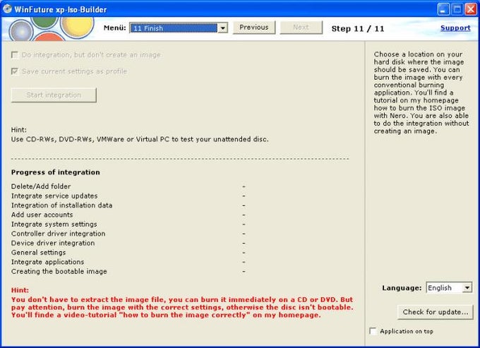 WinFuture XP-ISO-Builder - Download