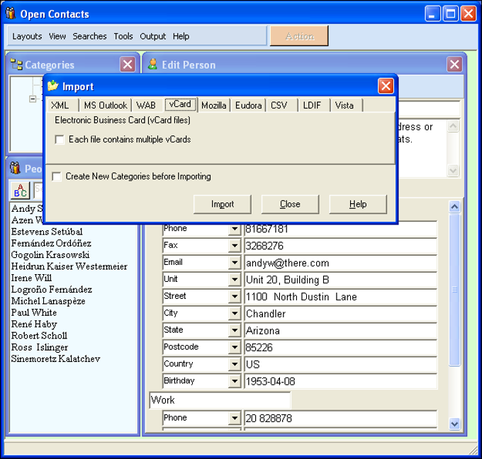Open Contacts - Download