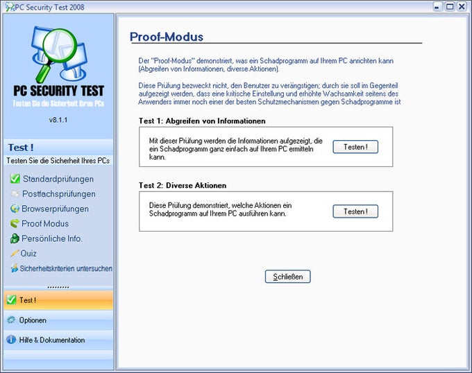 PC Security Test - Download