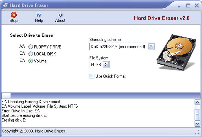 Hard Drive Eraser - Download