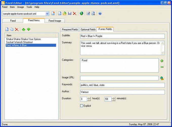 Feed Editor - Descargar