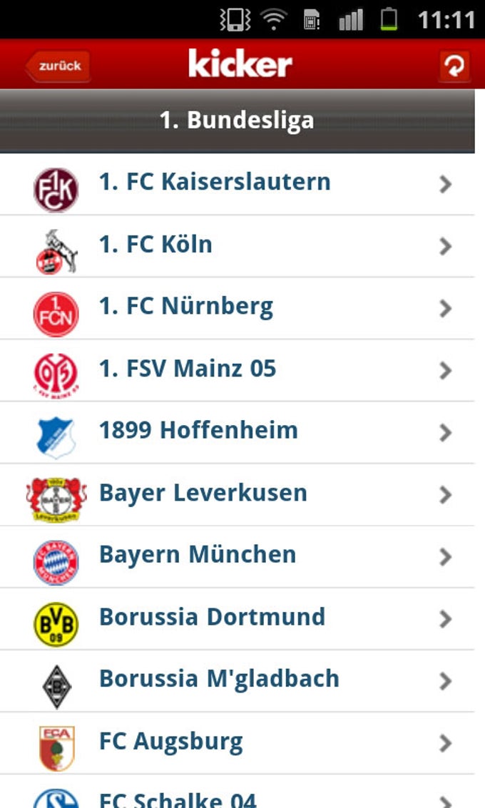Kicker online für Android - Download