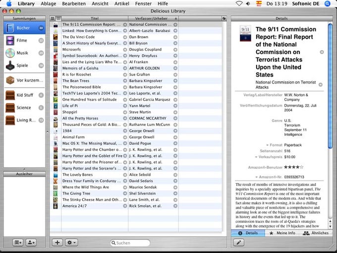 Delicious Library für Mac - Download
