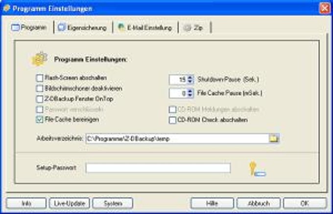 Z-DBackup - Download