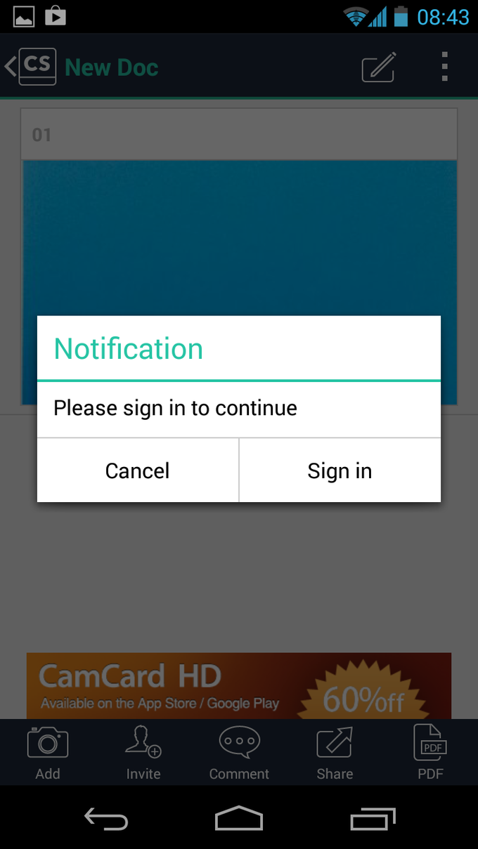 CamScanner (License) para Android - Descargar