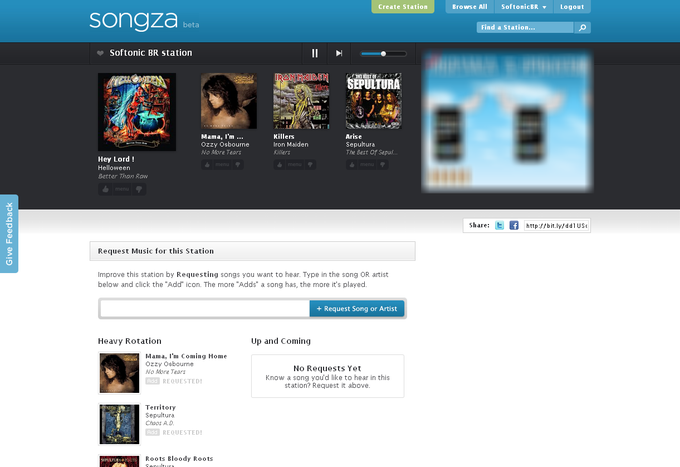 Songza Online