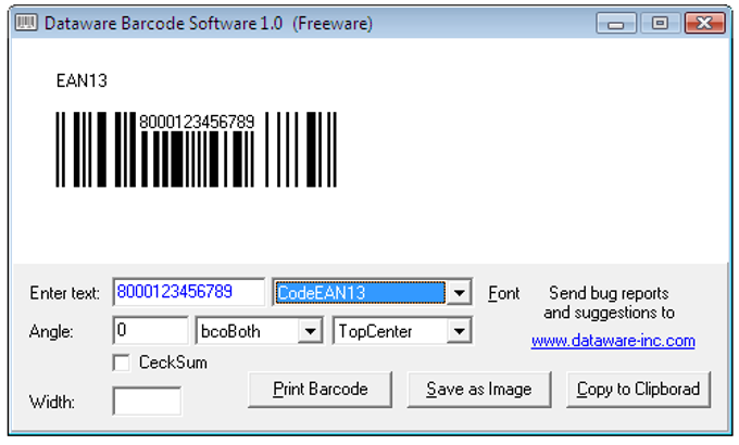 Barcode Software - Descargar