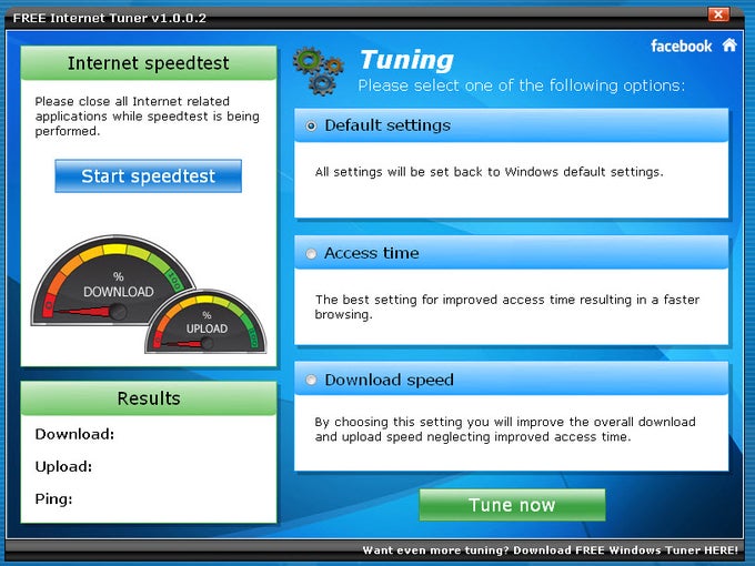 FREE Internet Tuner - Download