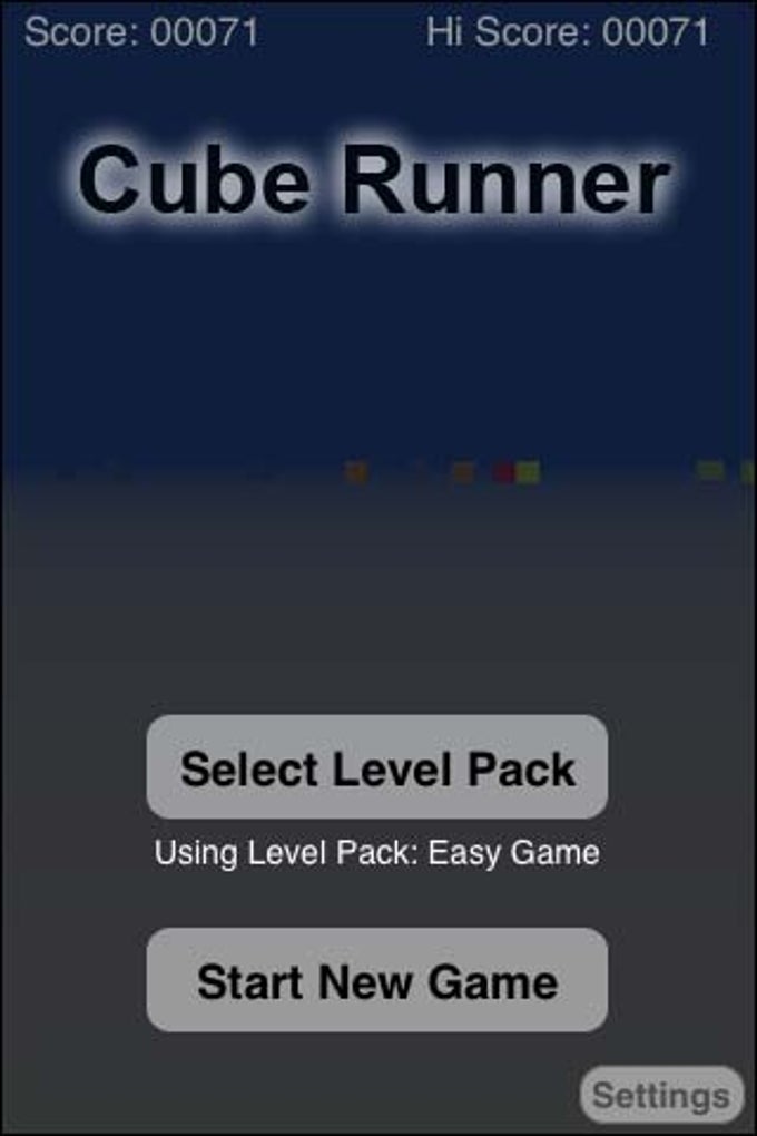 Cube Runner for iPhone - Download
