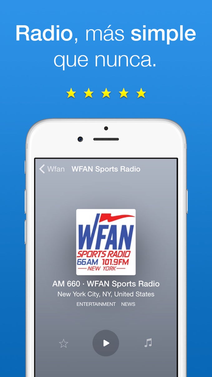 Simple Radio by Streema - Sintoniza tus estaciones de radio AM, FM e ...