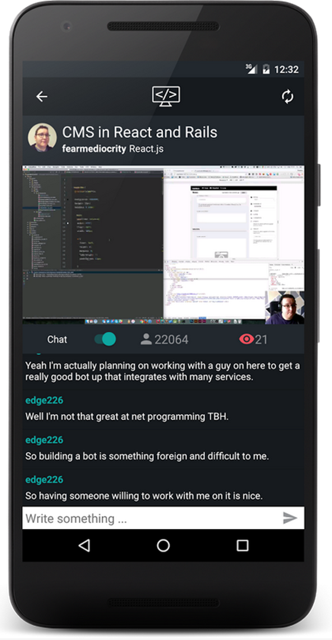 Livecoding.tv for Android - Download
