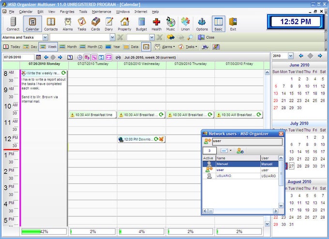 MSD Organizer Multiuser - Download