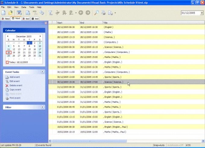 Schedule It - Download