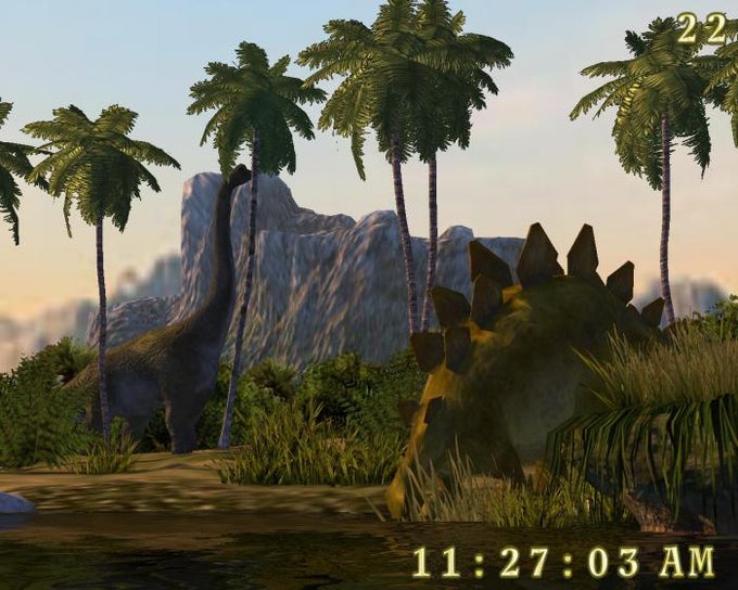 Dinosaurs 3D Screensaver - Download
