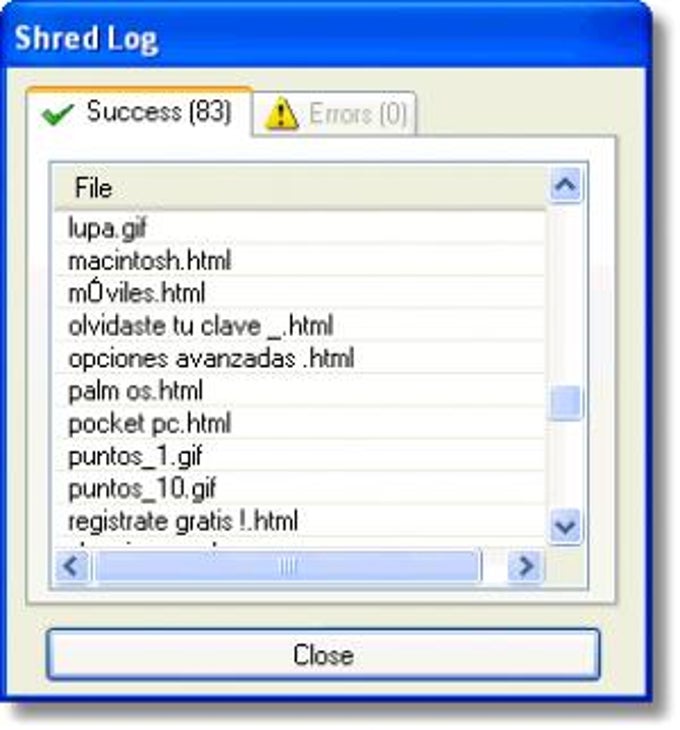 Simple File Shredder - Descargar