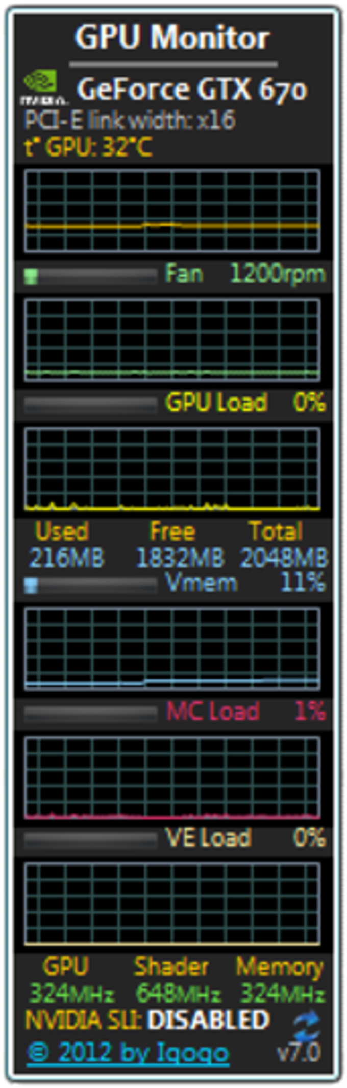 GPU Monitor - 無料・ダウンロード