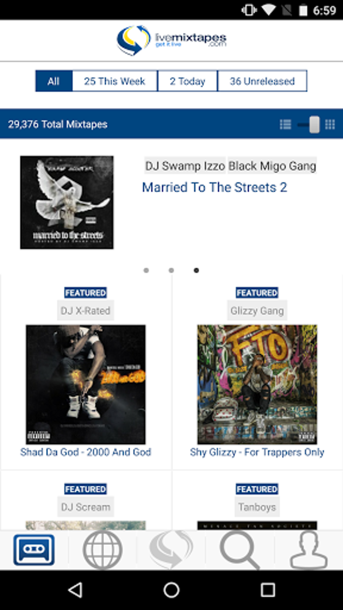 LiveMixtapes for Android - Download