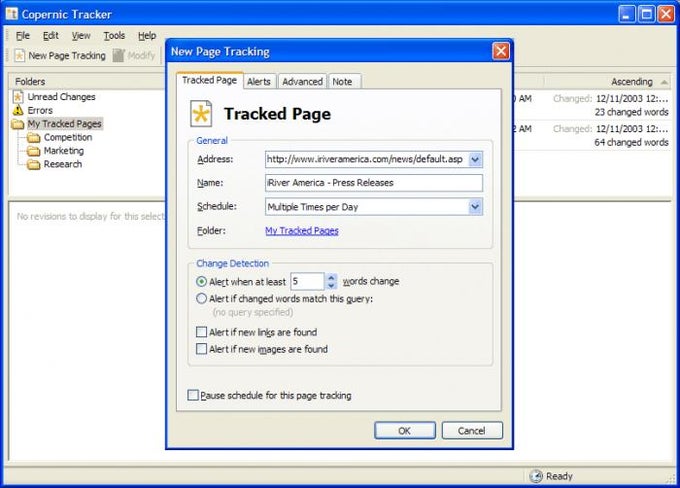 Copernic Tracker - Download