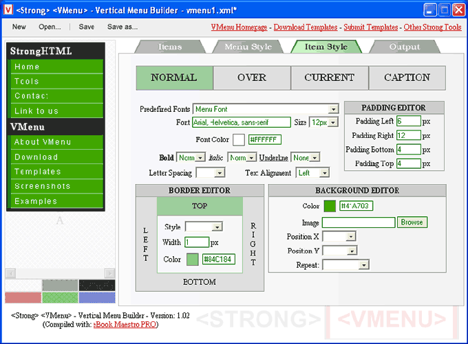 Strong VMenu - Download