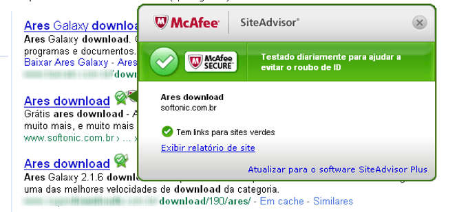McAfee SiteAdvisor - Download