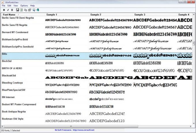 WinFontsView - Descargar