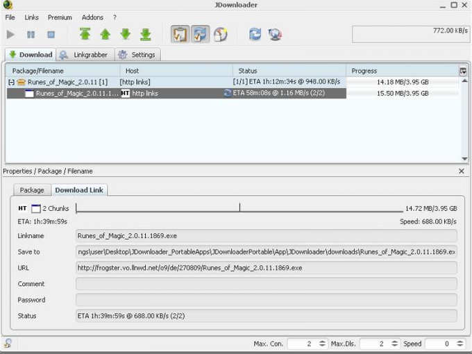 Windows用のダウンロードマネージャソフトウェアをダウンロードする