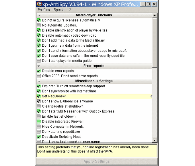 xp-AntiSpy - Download