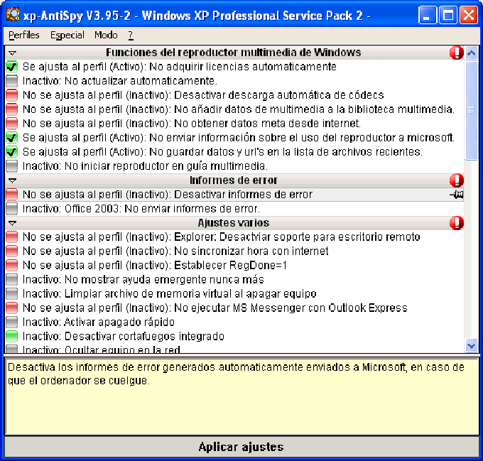 XP-AntiSpy - Descargar