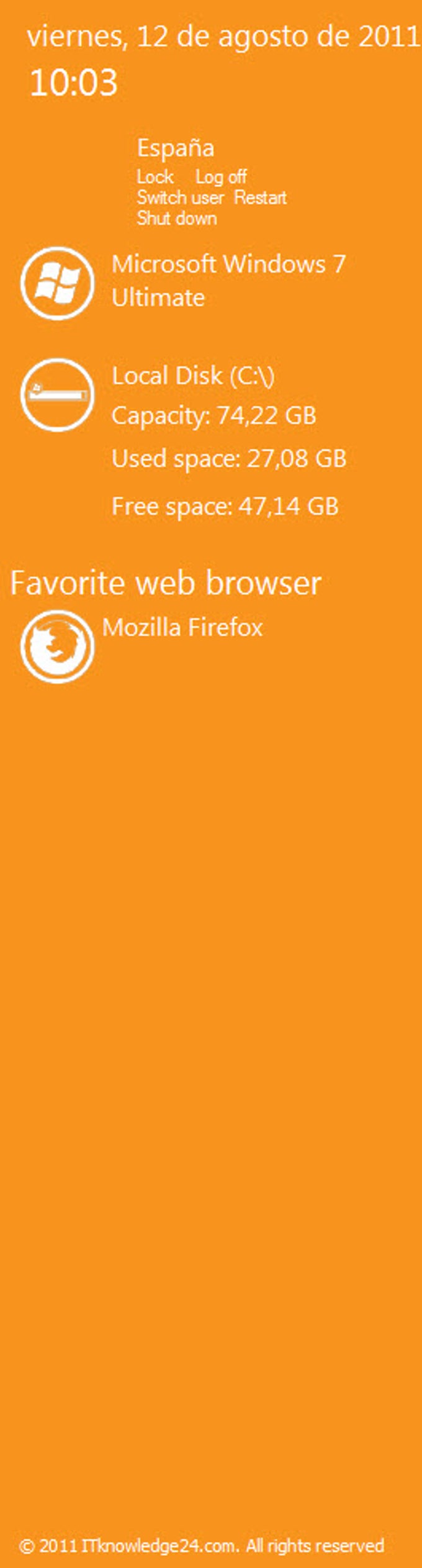 Metro Sidebar - Descargar