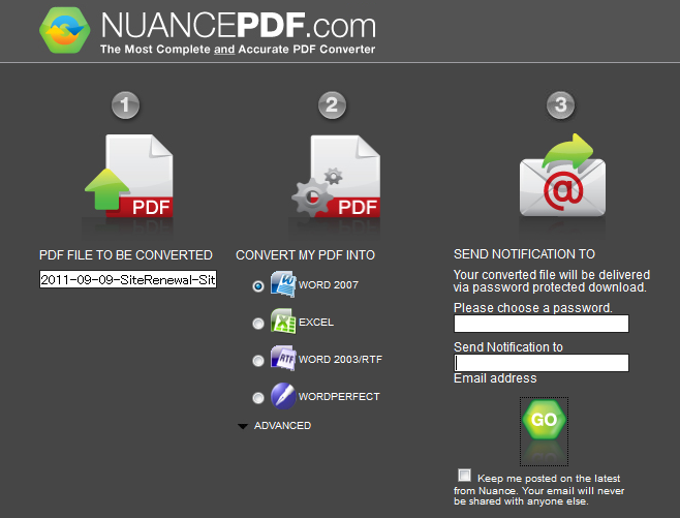 Nuance PDF Reader 