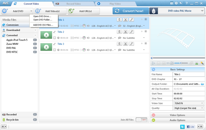 Any Video Converter Ultimate - ダウンロード