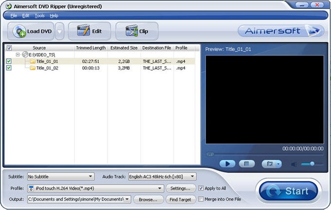 Aimersoft DVD Ripper - Download