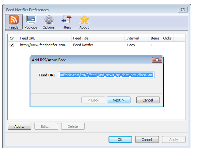 Feed Notifier - Descargar
