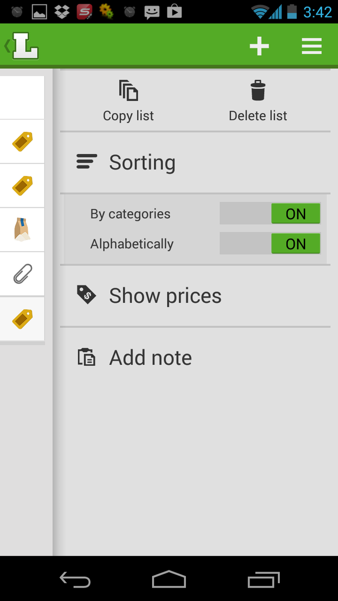 Listonic for Android - Download