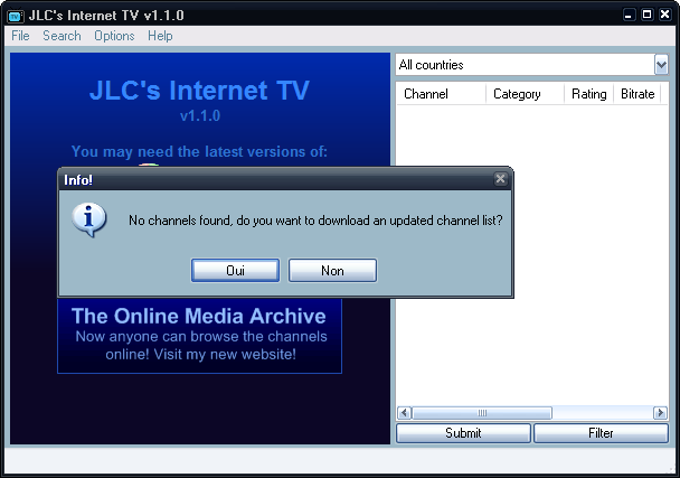 JLC's Internet TV - Télécharger