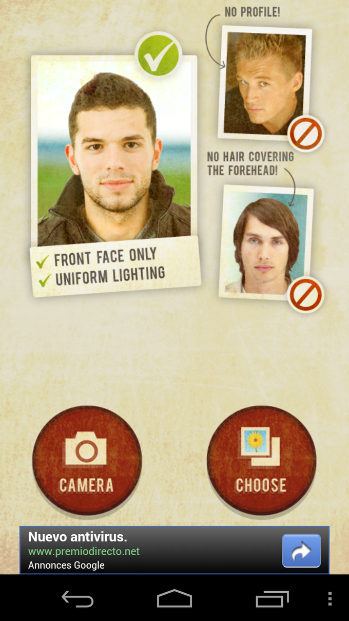 AgingBooth pour Android - Télécharger