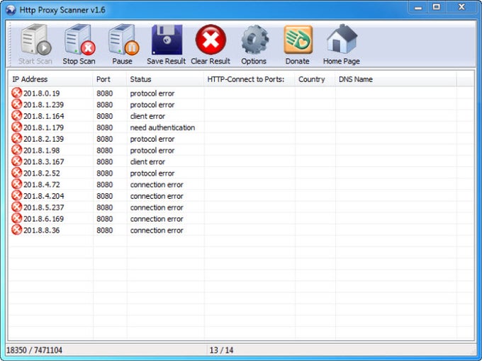 Http Proxy Scanner - Descargar
