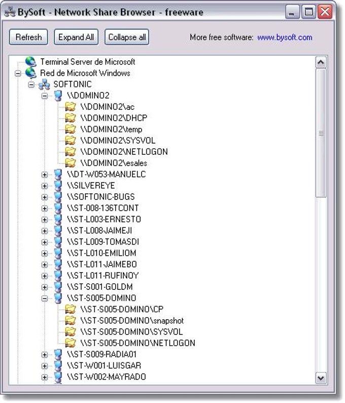 BySoft Network Share Browser - Descargar