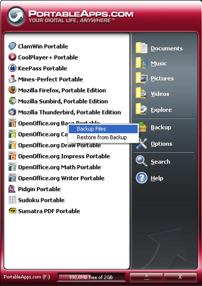PortableApps Launcher - Télécharger