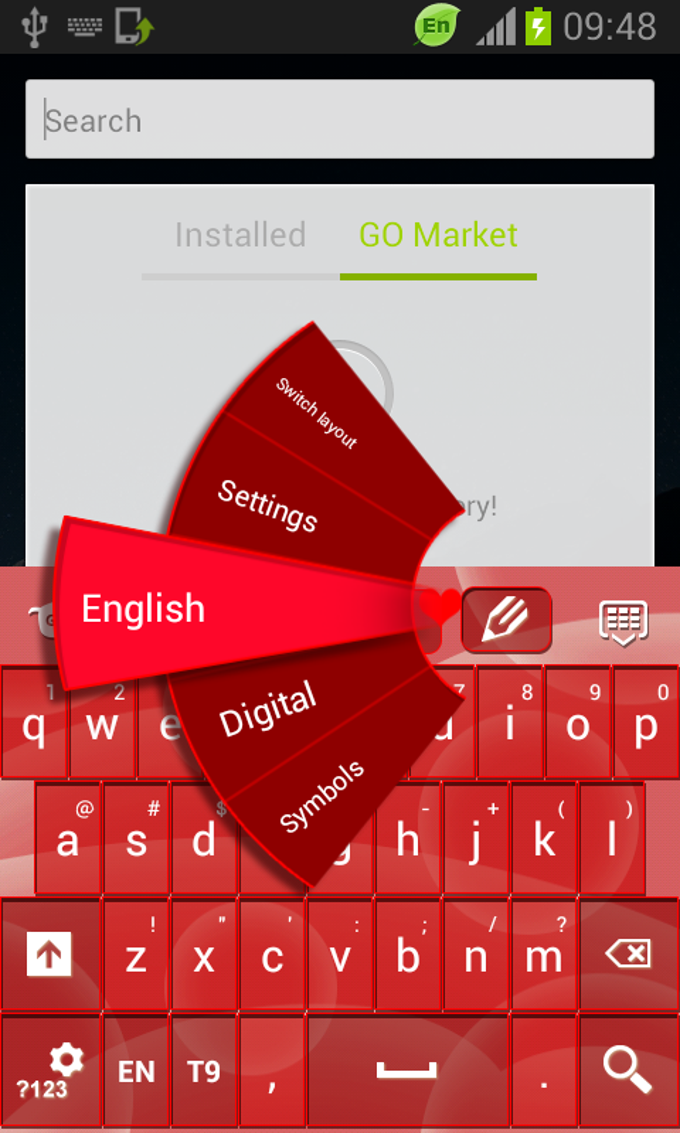 Pink Love Keyboard for Android - Download