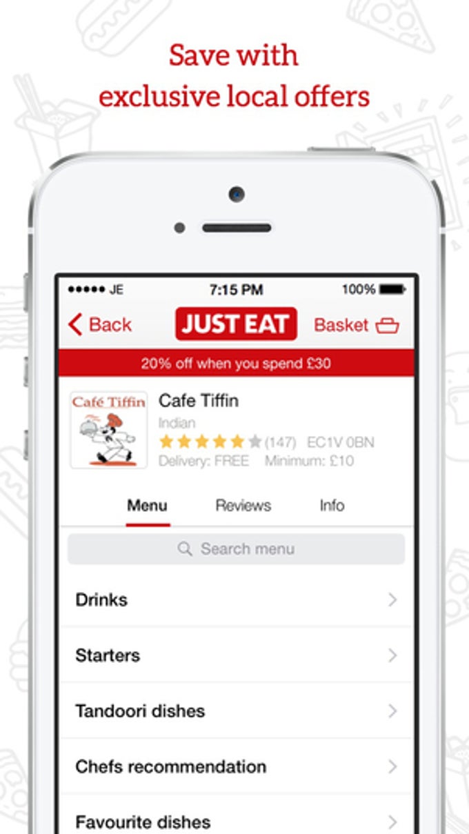 JUST EAT (UK) for iPhone - Download