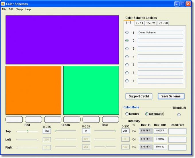 Color Schemes - Descargar