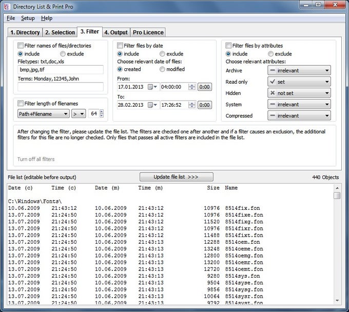 Directory List and Print Pro - Télécharger Directory List and Print Pro - Télécharger