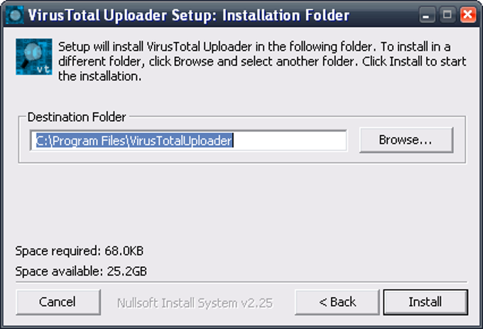 VirusTotal Uploader - Télécharger