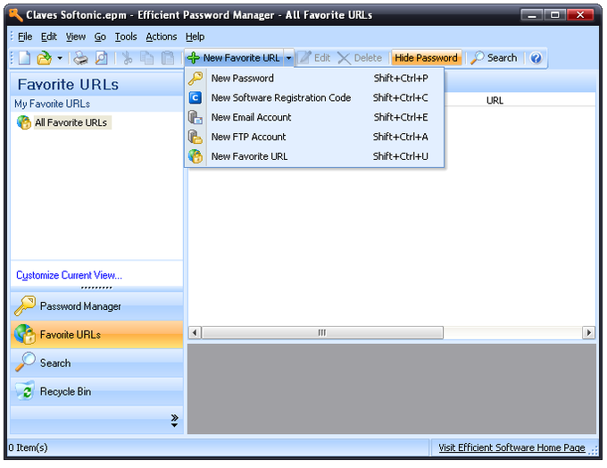Efficient Password Manager - Télécharger
