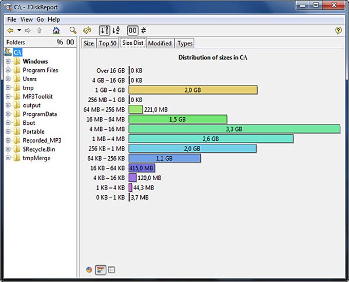 JDiskReport - Download