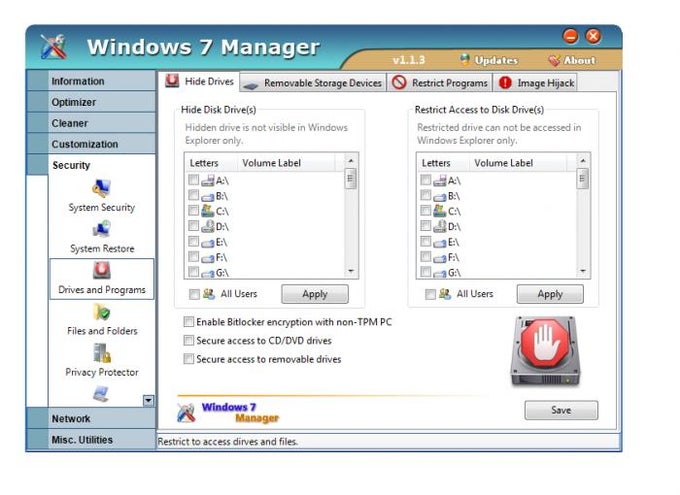 Windows 7 Manager (Windows) - Descargar