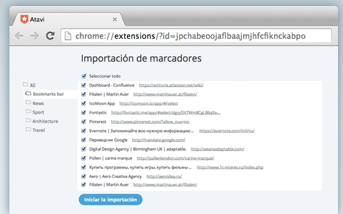 Atavi Bookmarks - Download