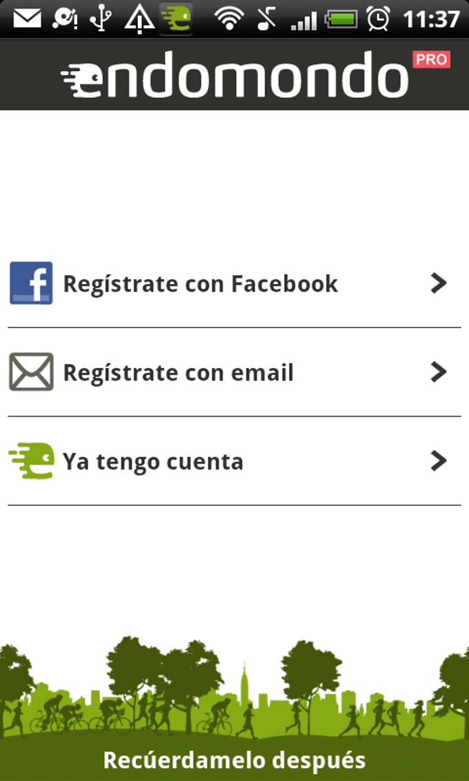 Endomondo Sports Tracker para Android - Descargar